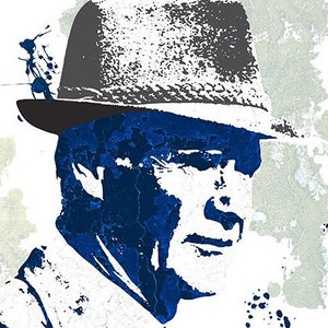 Tom Landry Dallas Cowboys Poster, Wall Art, Sports Poster, Wall Art ...