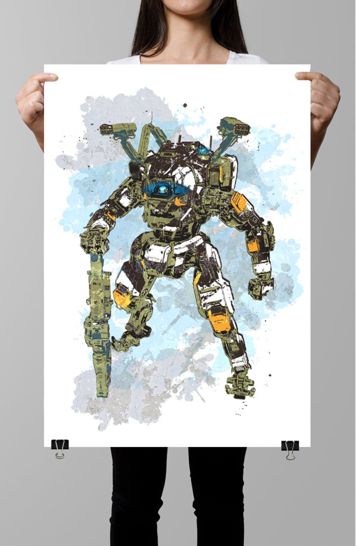 Titanfall 2 BT-7274 Poster: Gamer Mech Art Print - Etsy
