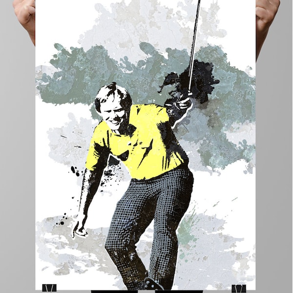 Jack Nicklaus Art - Etsy