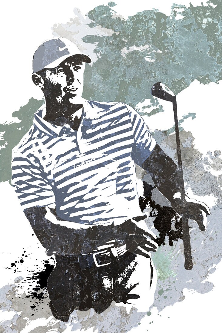 Fan Art Poster Rory Mcilroy Professional Golfer Wall Art | Etsy