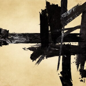 Abstract in Black, Expressionism, Wall Art, Poster Art, Poster Art ...