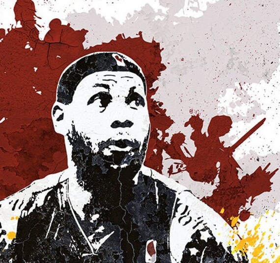 Dibujo De Lebron James Heat