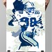 Michael Irvin Dallas Cowboys Posterwall Artsports Posterfan - Etsy