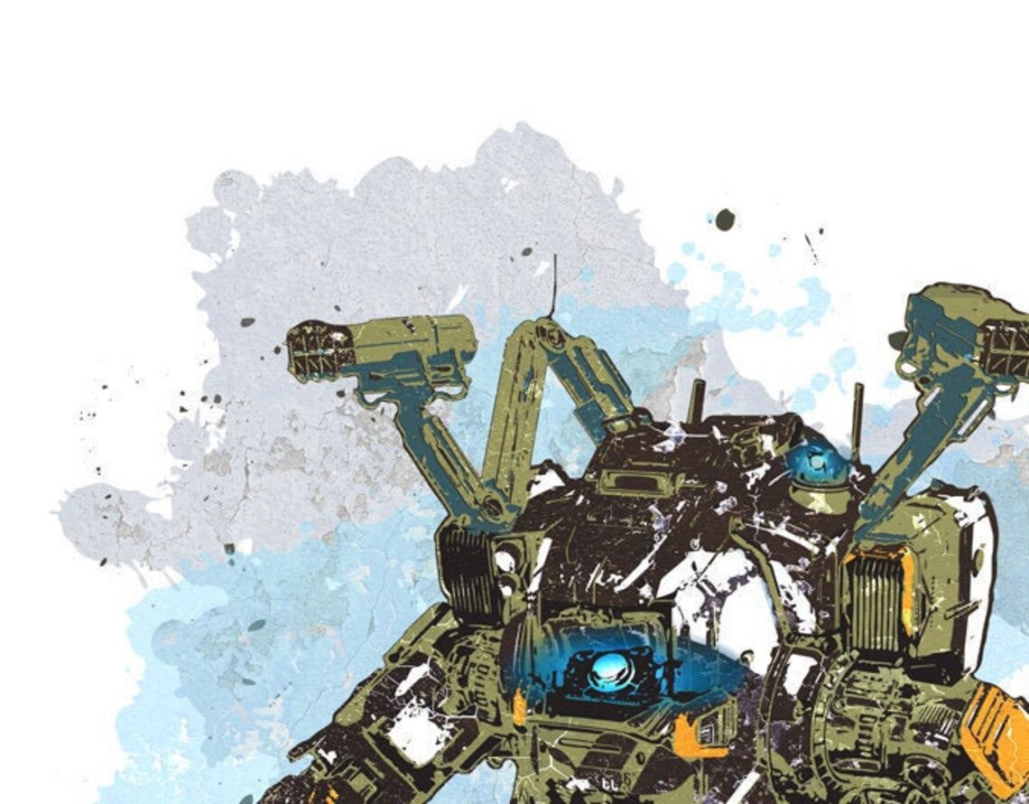 Titanfall 2 BT-7274 Poster: Gamer Mech Art Print - Etsy