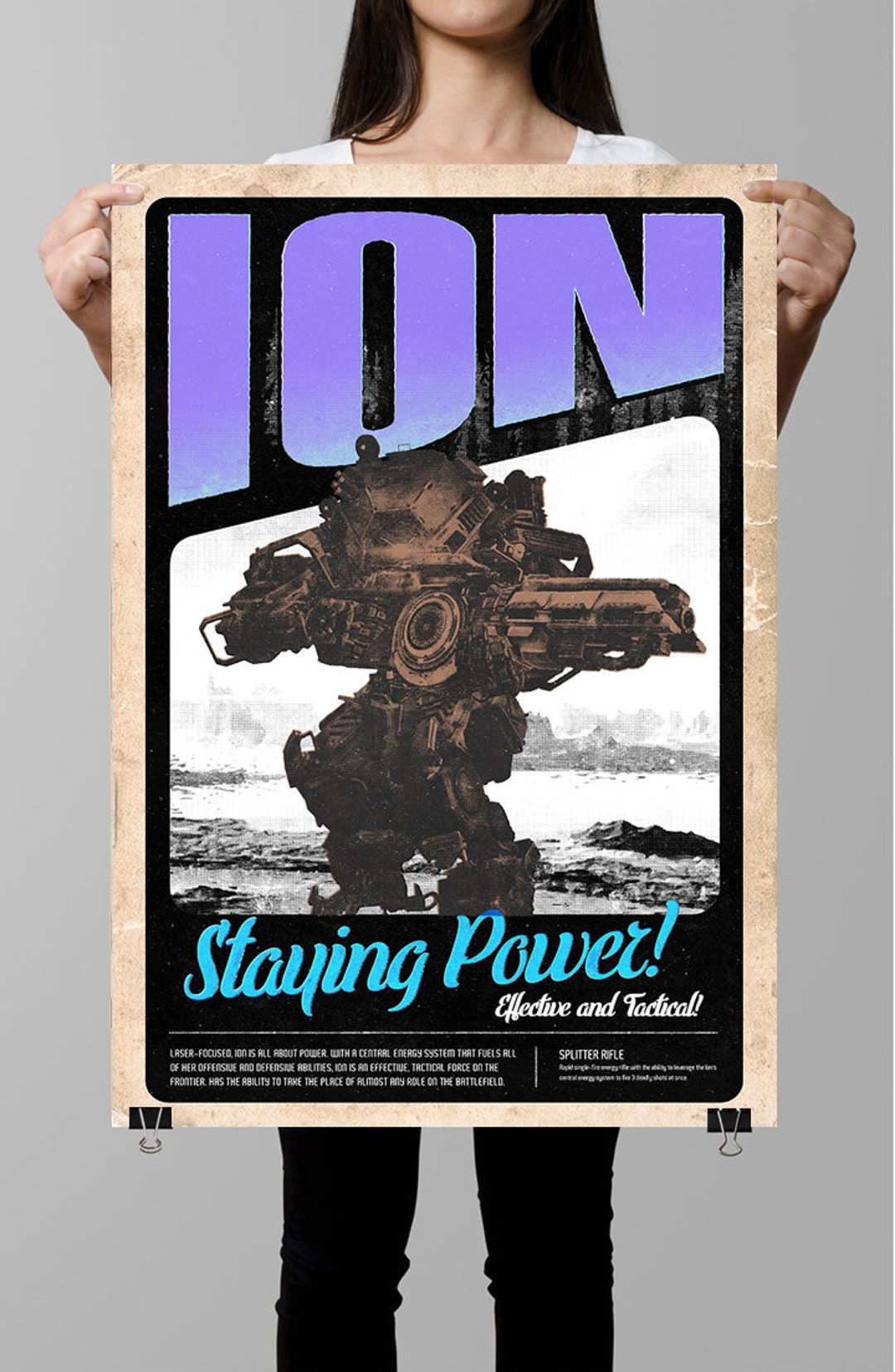 Titanfall 2 Ion Poster: Retro Gaming Art Print - Etsy
