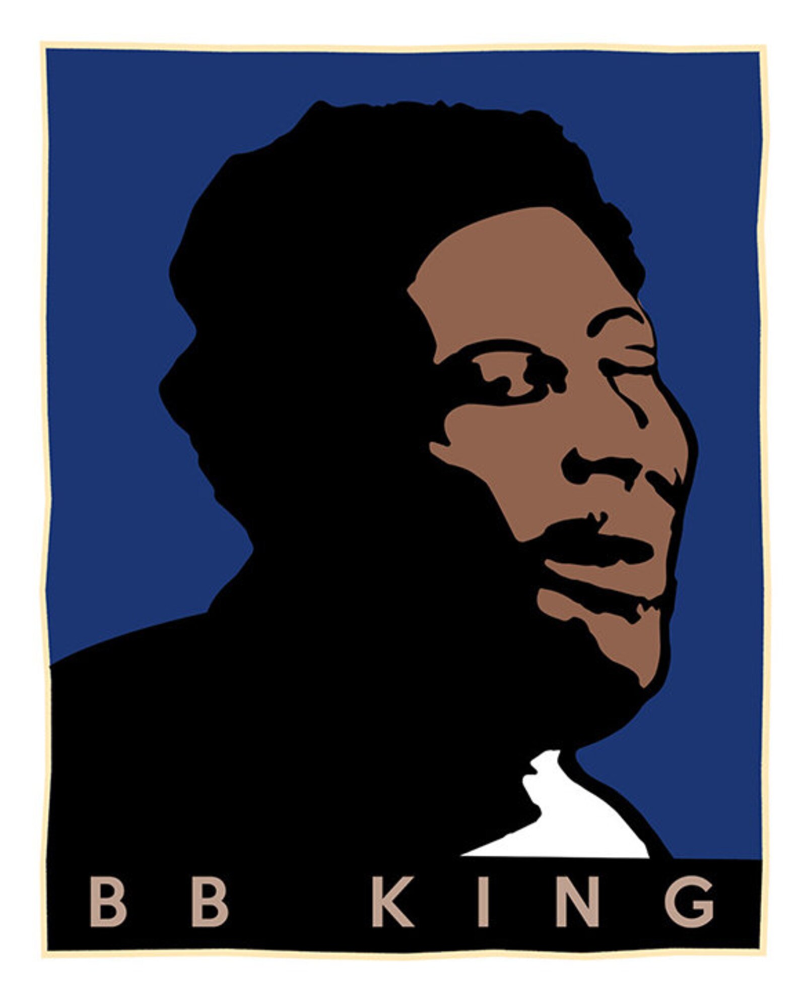 BB King Blues Poster King of the Blues Music Poster Wall Art - Etsy