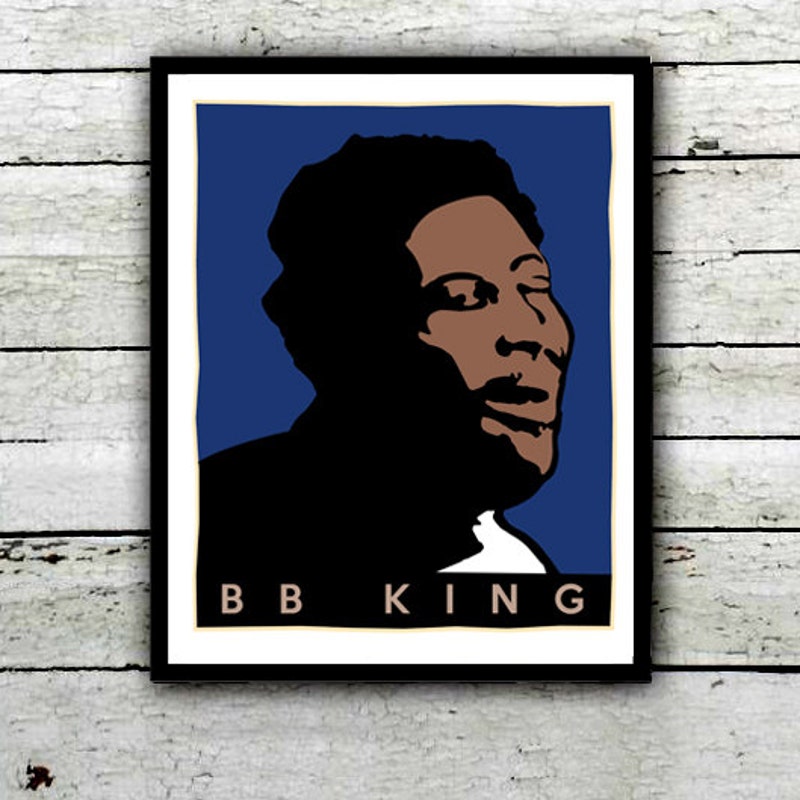 Bb King Art - Etsy