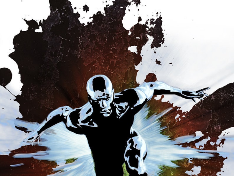 Silver Surfer Norrin Radd Poster Marvel Comics Galactus - Etsy