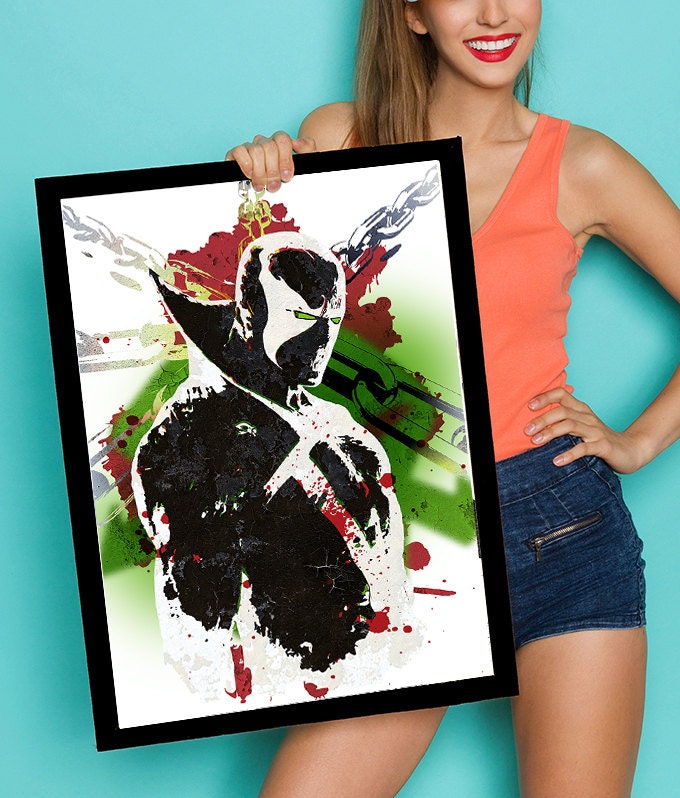 SPAWN, Hellspawn, Albert "al" Francis Simmons Fan Art Poster, Image ...