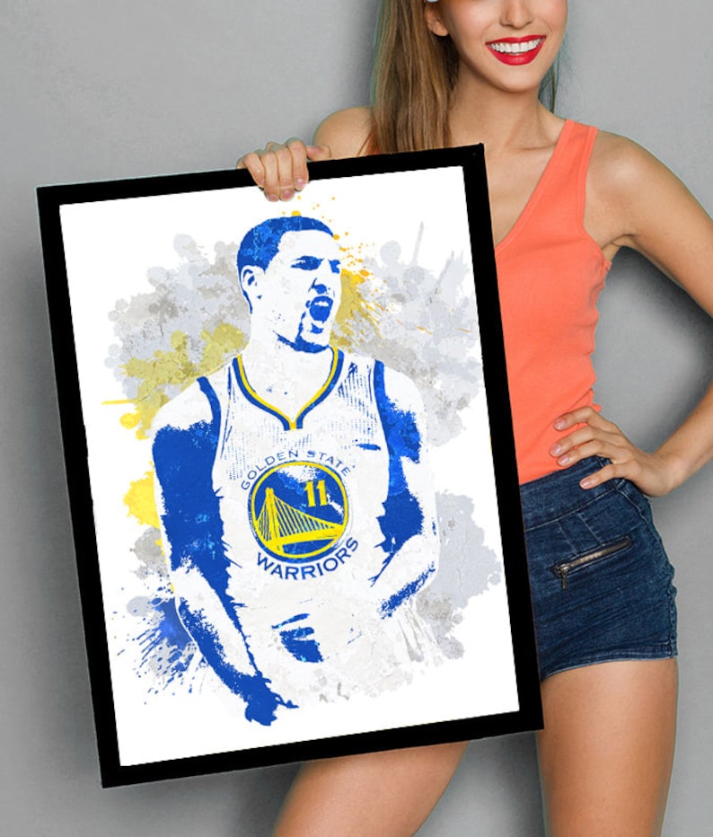 Fan Art Poster Klay Thompson Golden State Warriors - Etsy