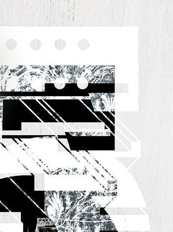 Number 5 Poster Typography Poster Typography Art Wall Art - Etsy