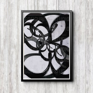 Typography, Wall Art, Numbers, Number Three (3) Poster, Fine Art ...