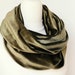 Olive Green Scarf, Velvet Green Scarf, Autumn Gift Scarf, Velvet ...