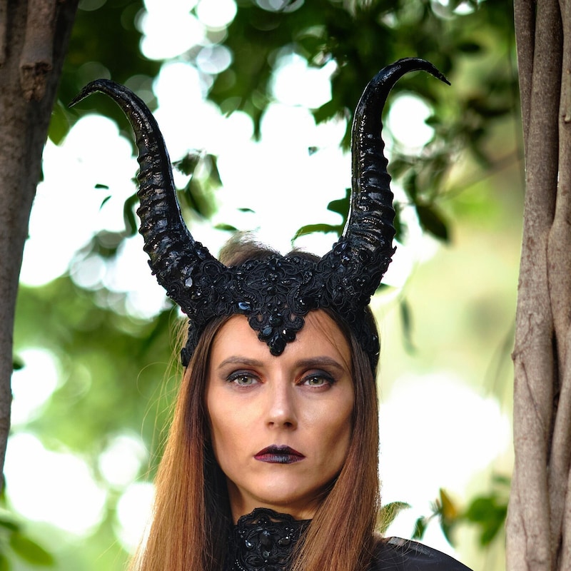 Maleficent Headpiece - Etsy