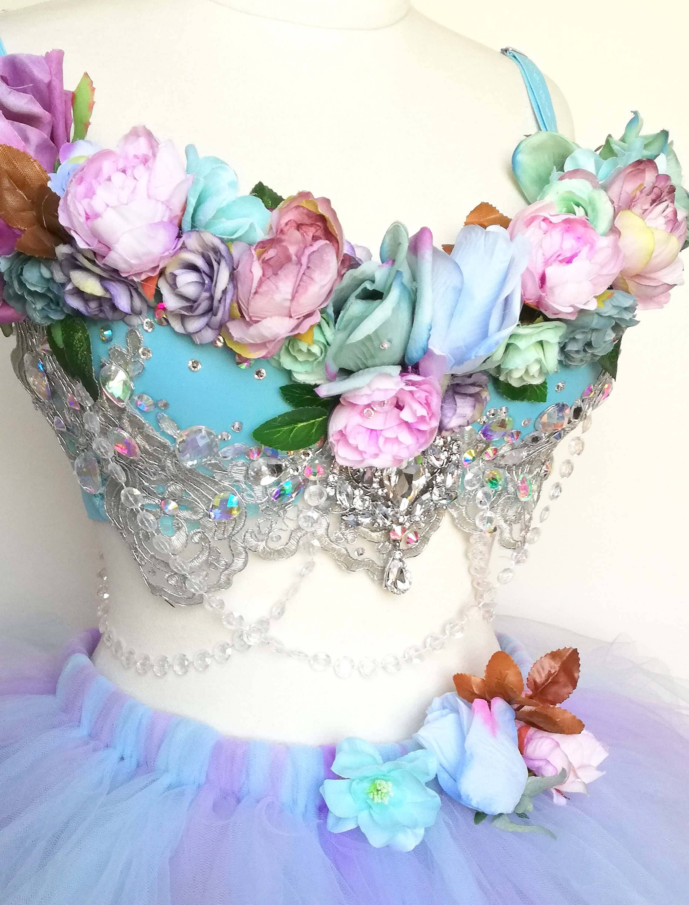 Adult Fairy Costume Fairy Rave Bra and Tutu Pink Rave Bra - Etsy Israel