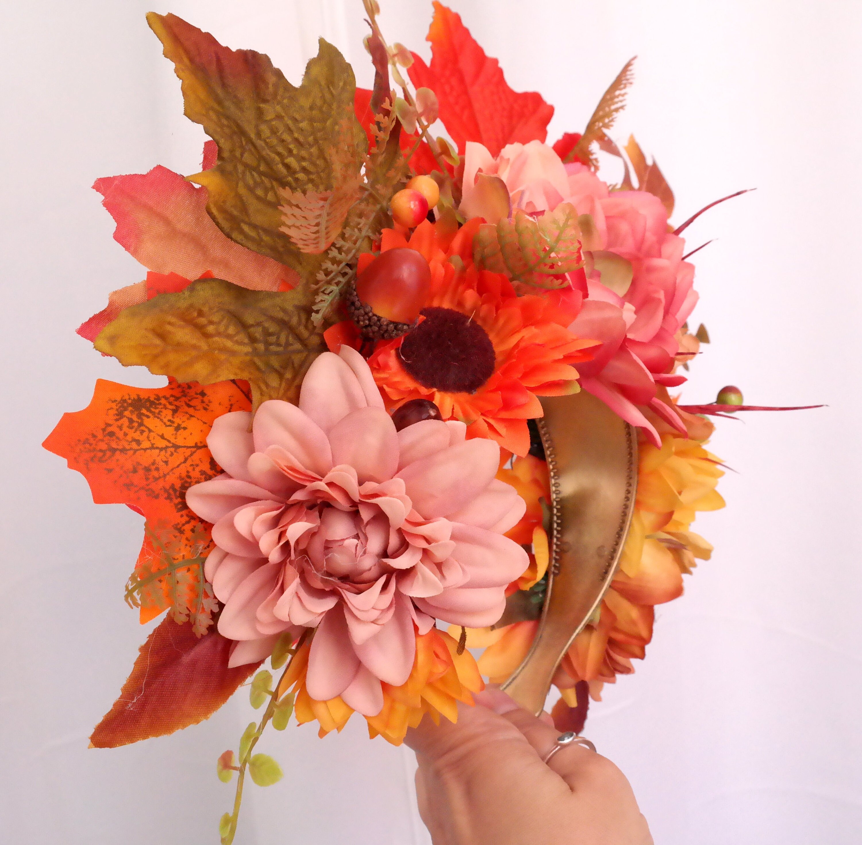 Autumn Flower Crown Fall Fairy Crown Woodland Fairy Crown - Etsy