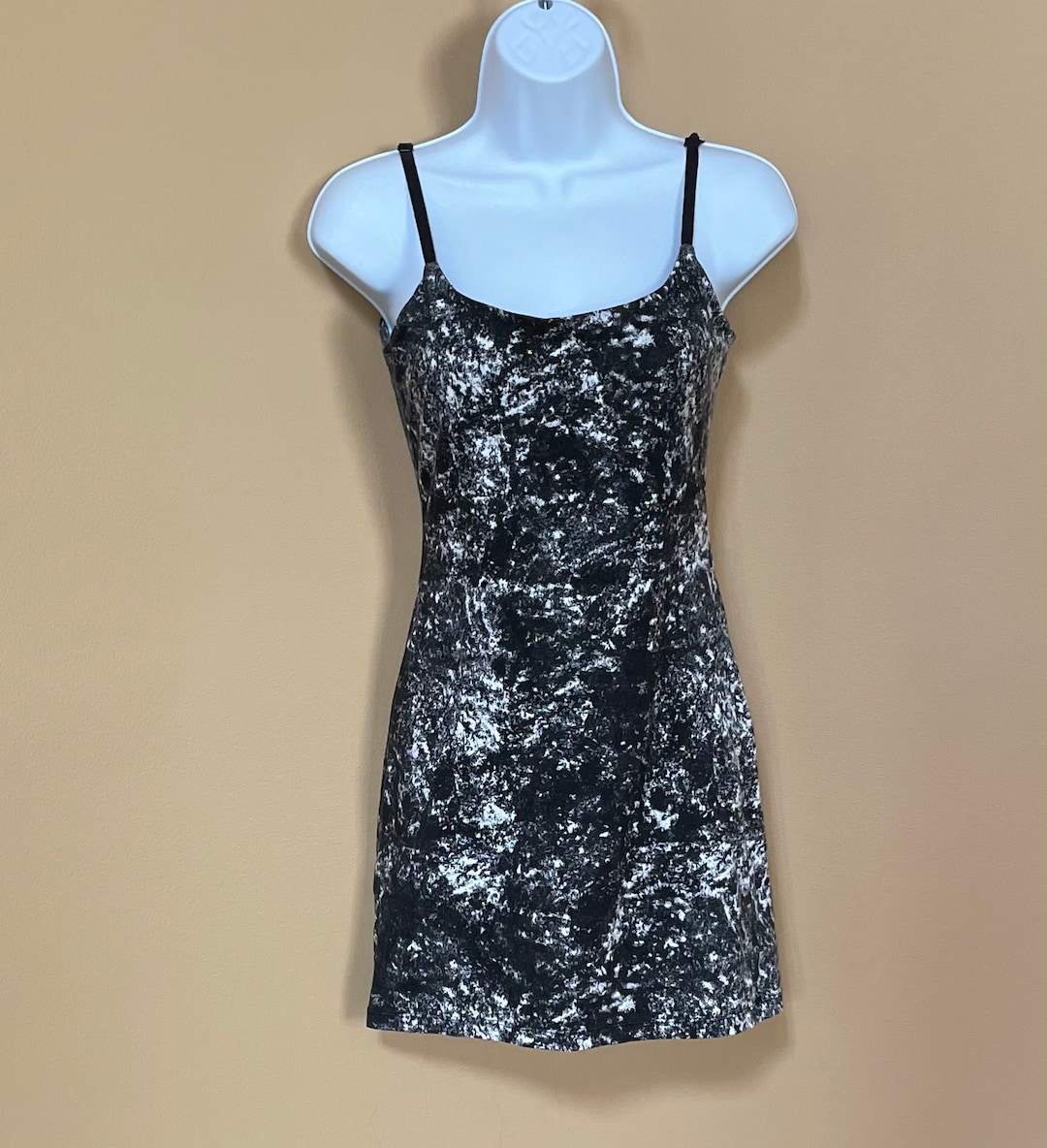 VINTAGE Betsey Johnson Jackson Pollack Abstract Pattern Dress Tie Dye ...