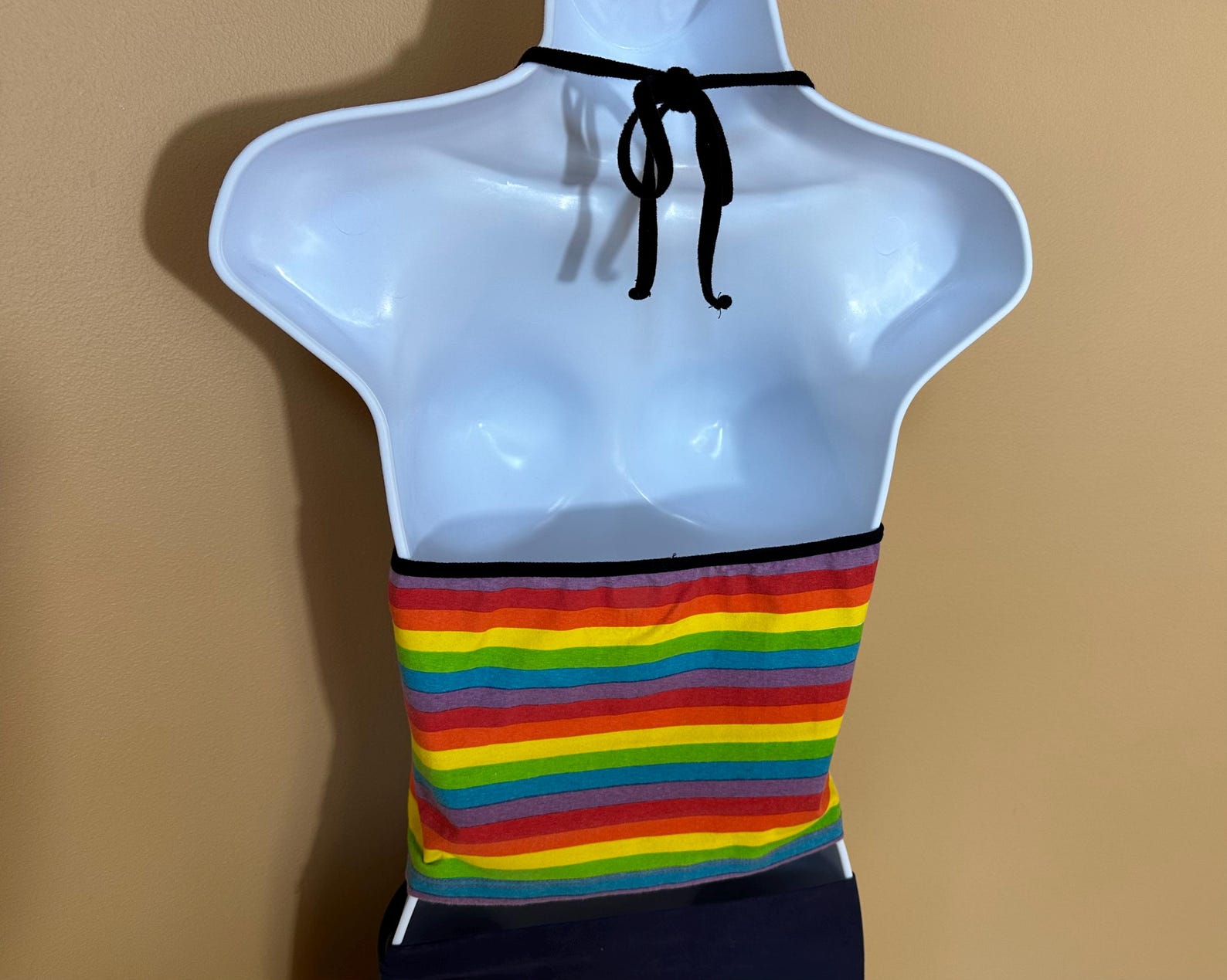Vintage Crop Top Halter Top Peanuts Cartoon Rainbow - Etsy