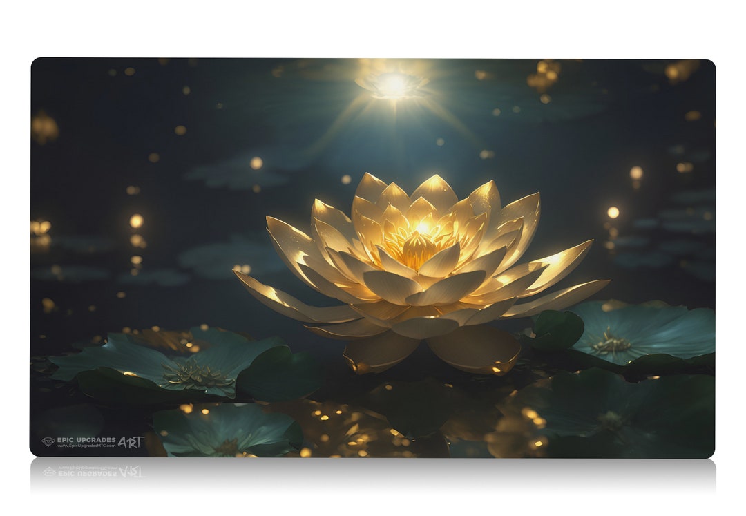Gilded Lotus Inspired Playmat Iconic Wonders - Etsy