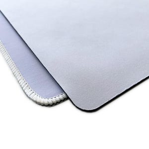 White Playmat - 24"x14" Blank Unbranded Plain Customizable Card Game ...