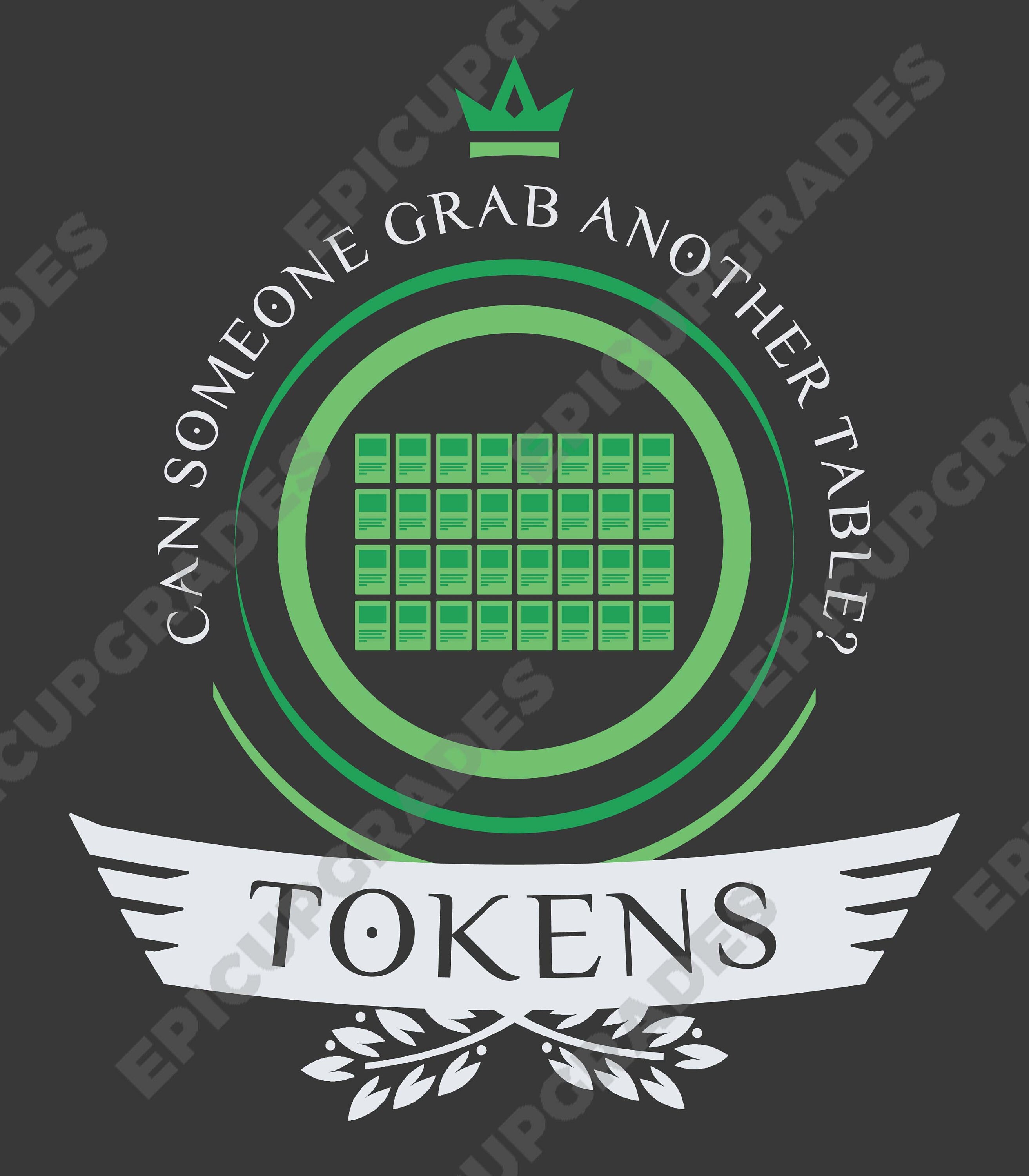 Tokens Life Playmat Magic the Gathering 24x14 | Etsy