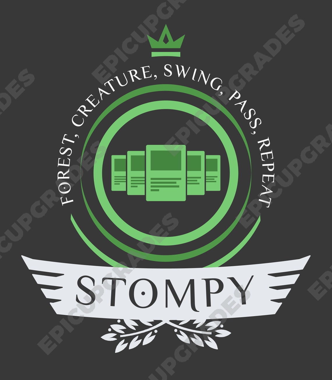 Stompy Archetype Playmat Magic the Gathering - Etsy