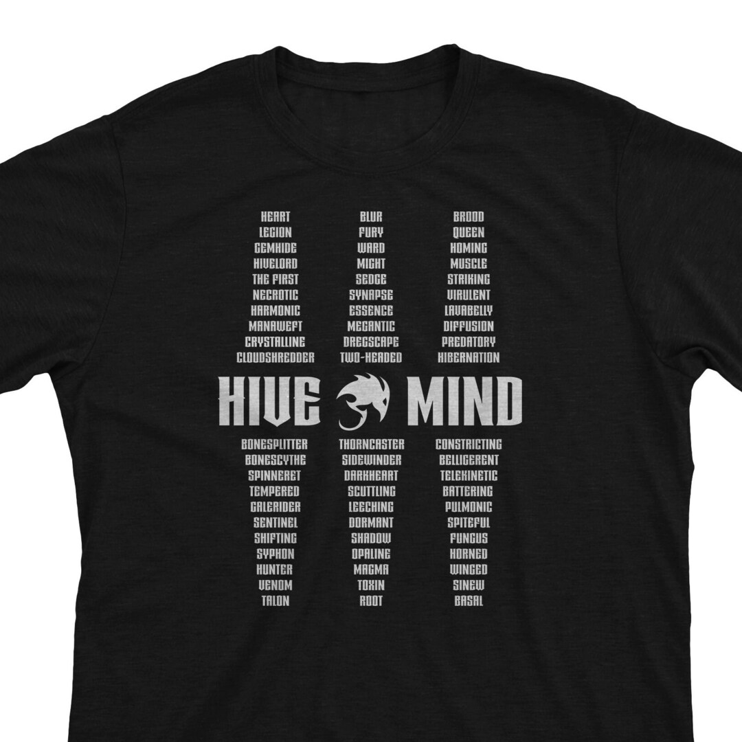 The Hive Mind Magic the Gathering MTG Slivers Unisex T-shirt or Hoodie ...