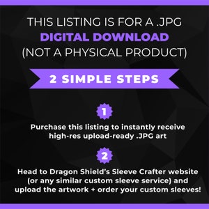 Digital Download | Cyclonic Rift Inspired Custom Art for MTG Sleeves ...