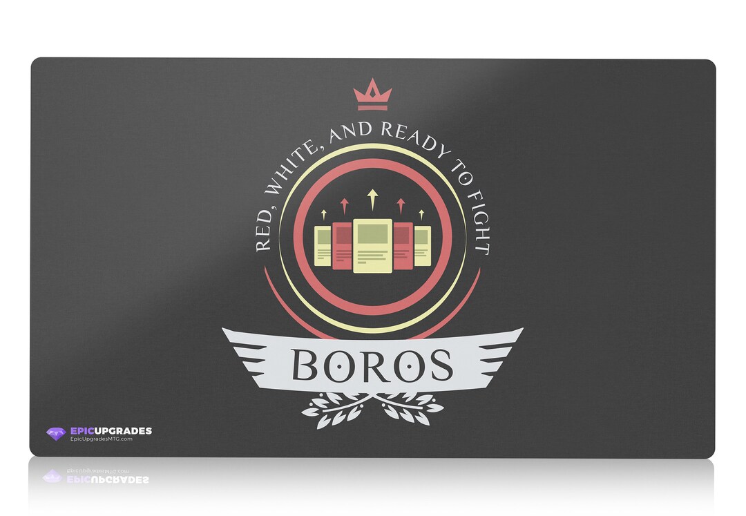 Boros Life Playmat Magic the Gathering Deck Red White - Etsy