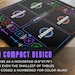 Mini Commander Zone Mat | 9.5"x7.75" Compact EDH Life Tax and CMDR ...