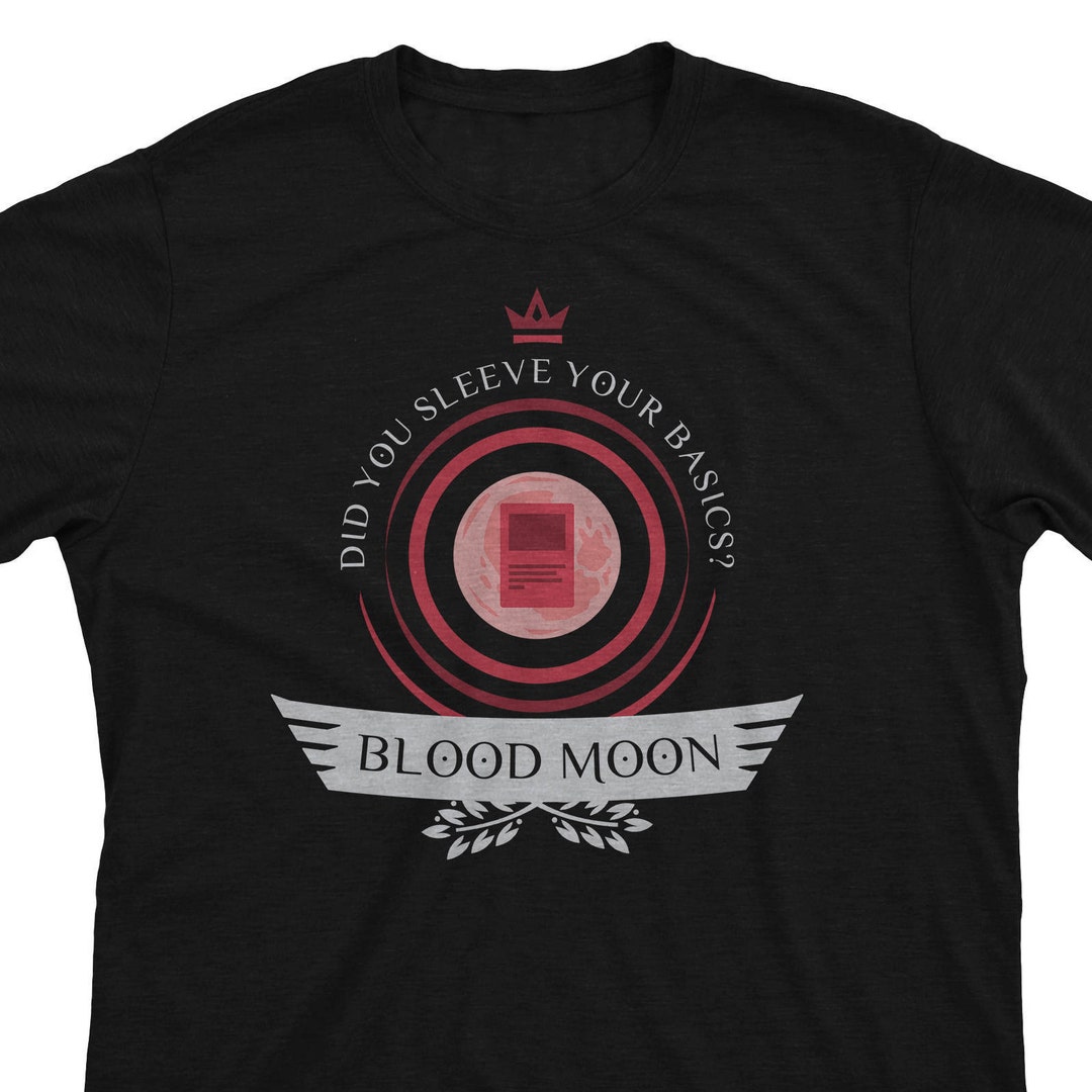 Blood Moon Life - Magic the Gathering Unisex T-shirt or Hoodie - Etsy