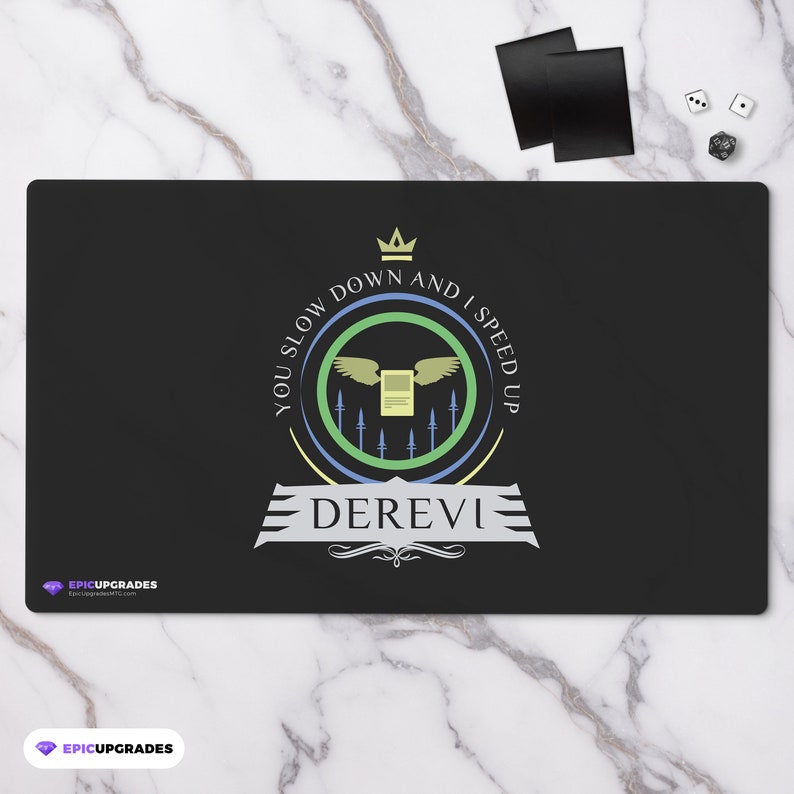 Commander Derevi Playmat - Magic the Gathering 24"x14" Custom Empyrial ...