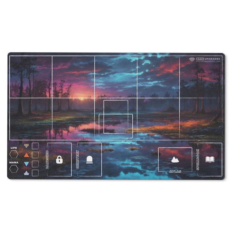 Sorcery Contested Realm Playmat – Fantasy Art 24"x14" Card Game Mat ...
