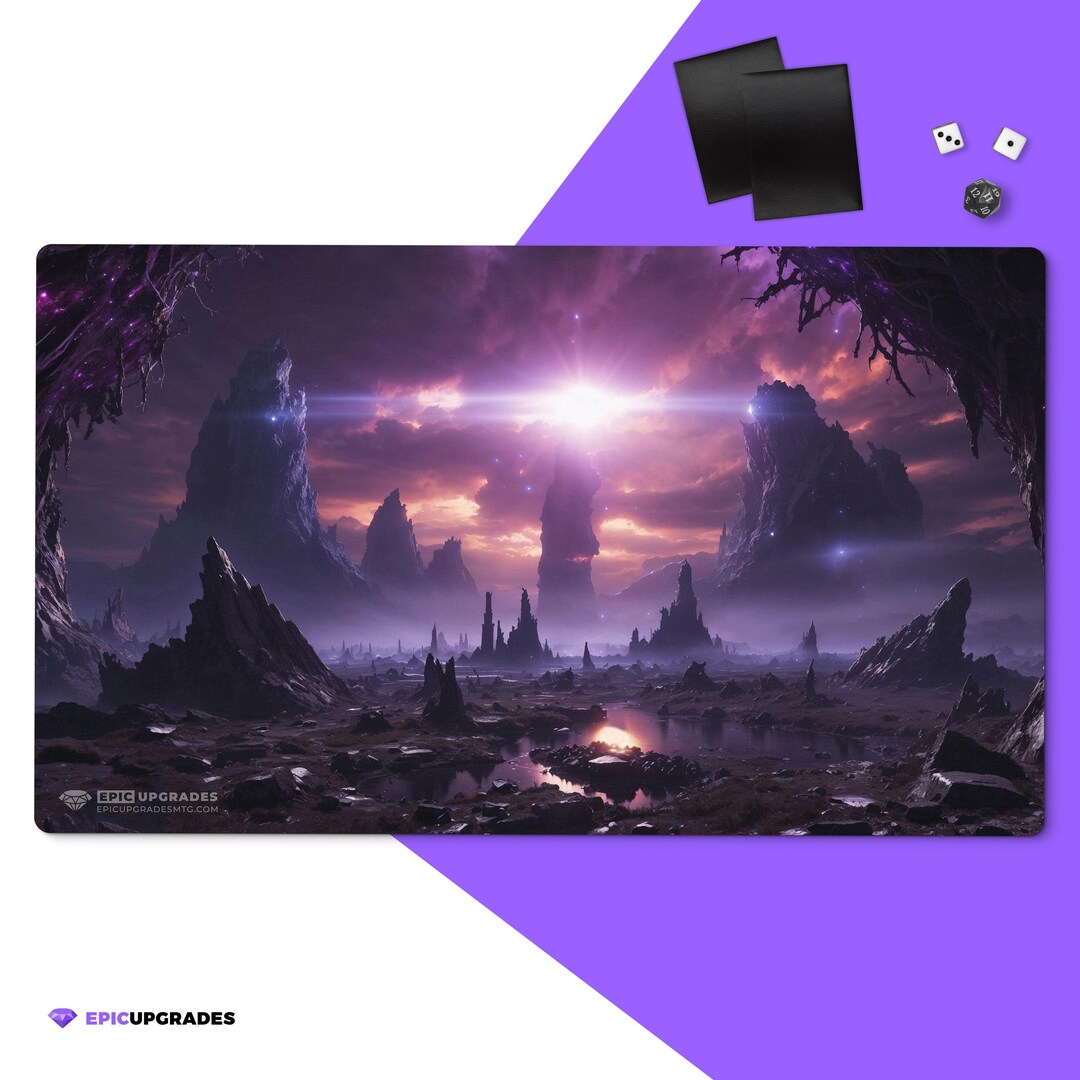 Unstable Obelisk Inspired Playmat | 24"x14" Reimagined Card Artwork ...