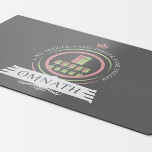Commander Omnath Playmat - Magic the Gathering 24"x14" Locus of Rage ...