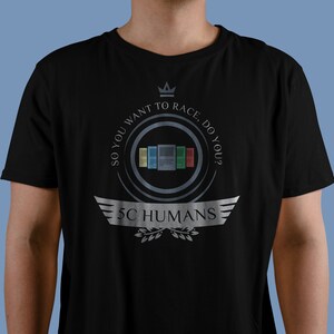Five Color Humans Life - Magic the Gathering Archetype Unisex T-shirt ...