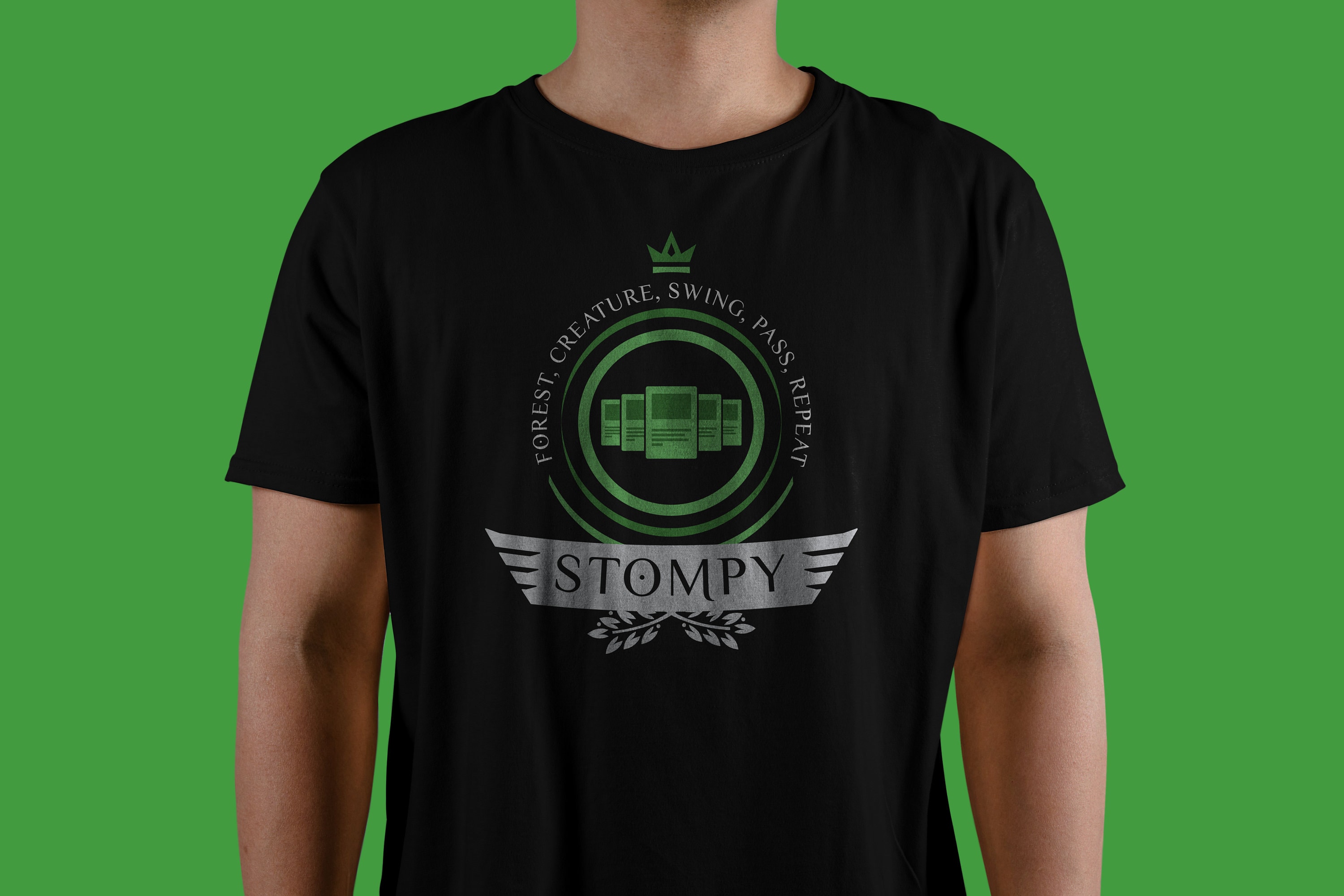 Stompy Life Magic the Gathering Archetype Green Creature | Etsy