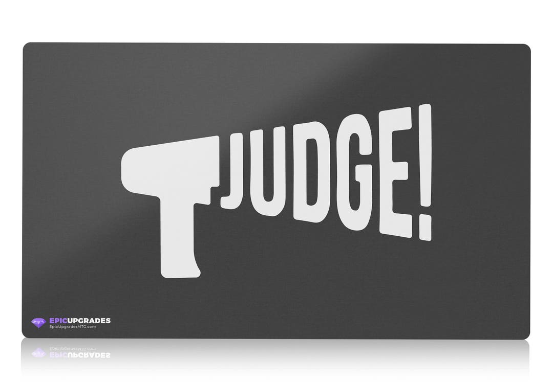 JUDGE Magic the Gathering 24x14 Funny Custom Playmat MTG Card Mat - Etsy