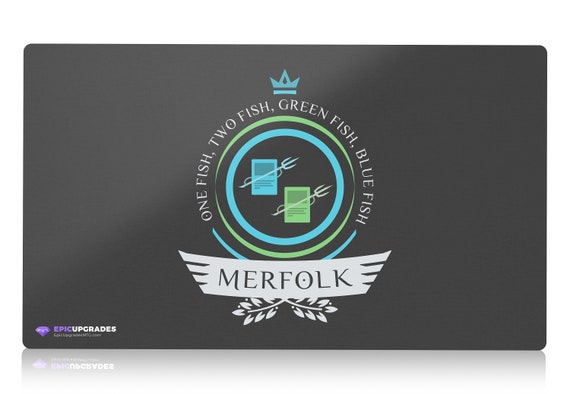 Tropical Merfolk Life UG Playmat Magic the Gathering - Etsy