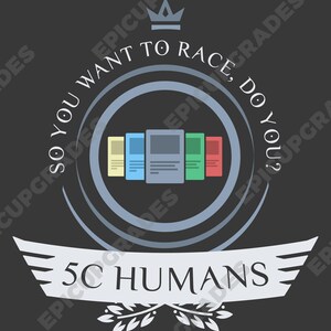 Five Color Humans Life Magic the Gathering Archetype Unisex | Etsy