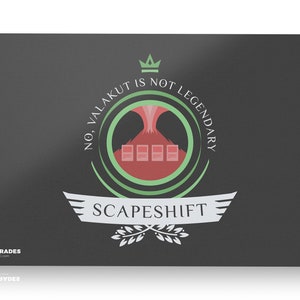 Scapeshift Life Playmat Magic the Gathering 24x14 Custom Modern Valakut ...