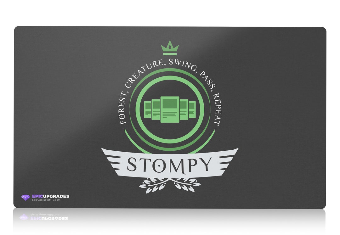 Stompy Archetype Playmat Magic the Gathering - Etsy