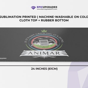 Commander Animar Playmat - Magic the Gathering EDH 24"x14" Soul of ...