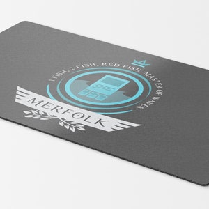 Merfolk Life Playmat - Magic the Gathering Tribe 24"x 14" Custom Modern ...