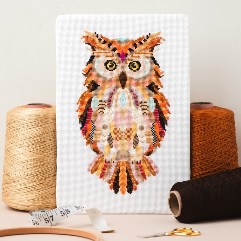 Owl Cross Stitch Patterns - Etsy