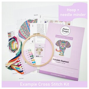 World Map Cross Stitch Kit Landscape Cross Stitch Modern | Etsy