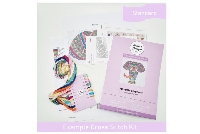 World Map Cross Stitch Kit Landscape Cross Stitch Modern | Etsy