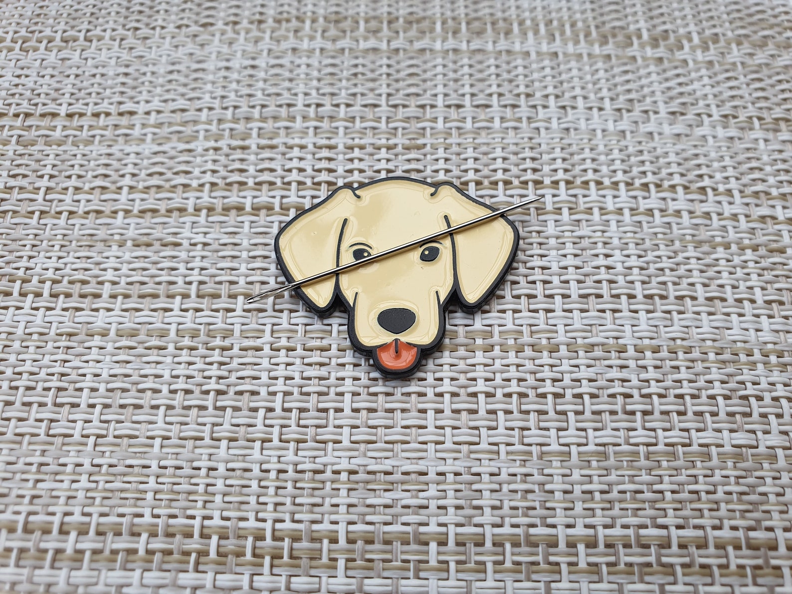 Dog Needle Minder Enamel Needle Minder Magnetic Needle | Etsy