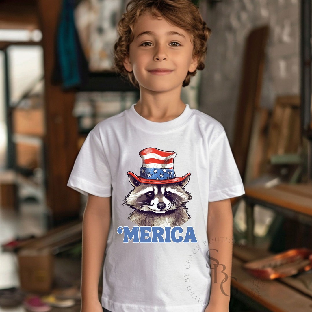 Merica PNG, American Flag, Raccoon, 4th of July, Memorial Day, American ...