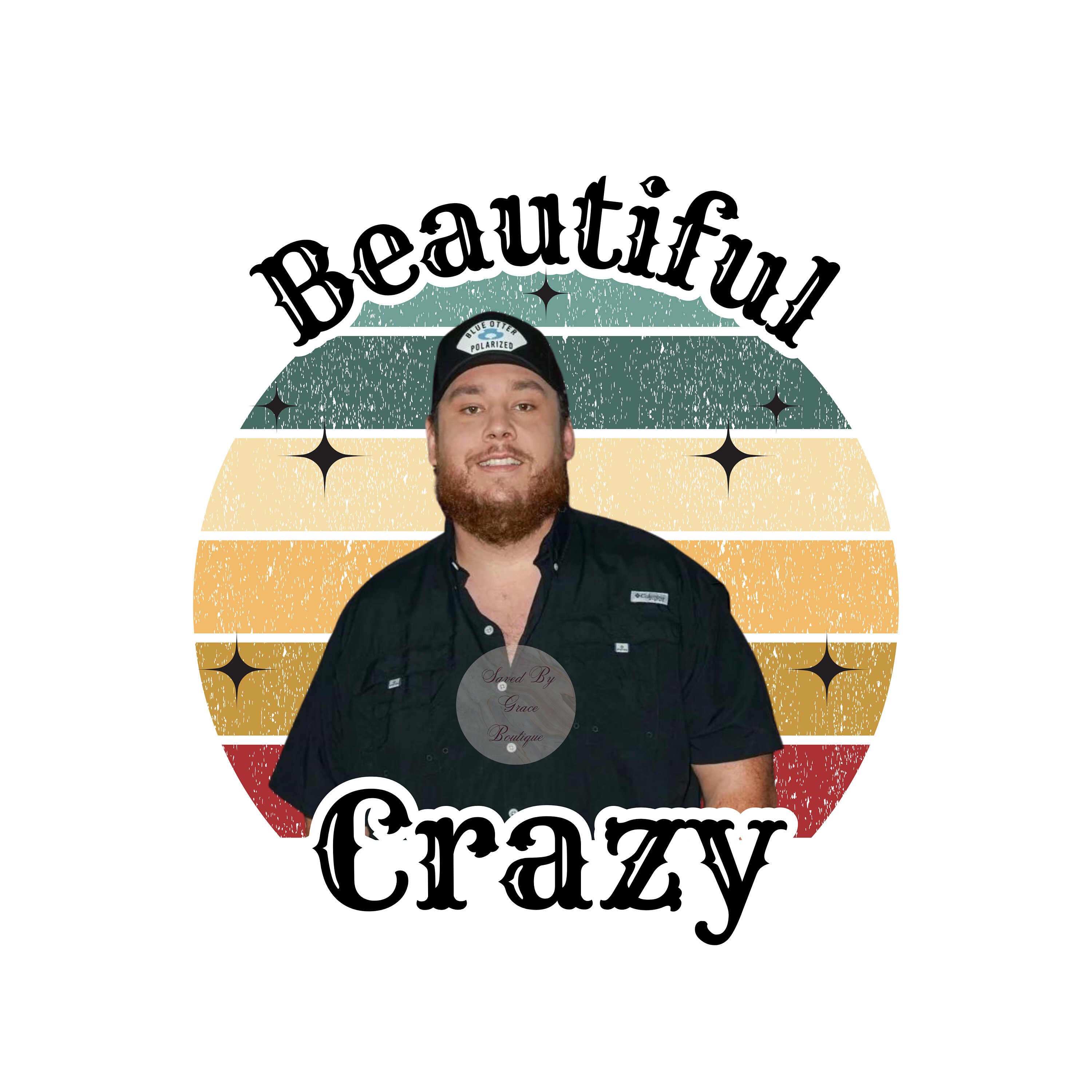 Luke Combs Png, Beautiful Crazy Png, Country Music Png, Instant ...